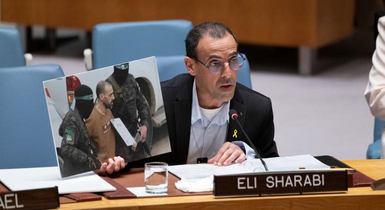 Gaza : « Ramenez-les tous chez eux maintenant », déclare un otage libéré au Conseil de sécurité ...